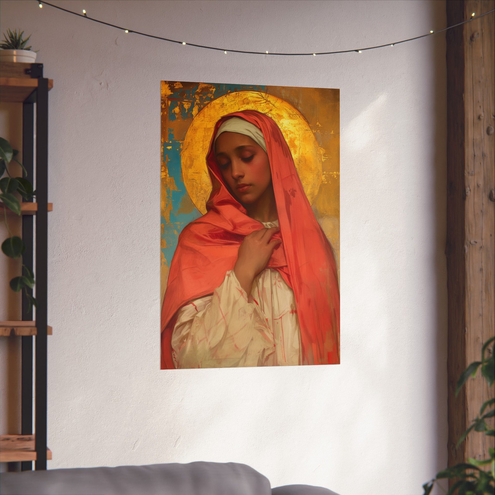 Saint Lea of Rome - Sanctified Souls Print - Multiple Sizes - Premium ...