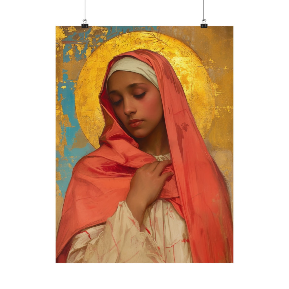Saint Lea of Rome - Sanctified Souls Print - Multiple Sizes - Premium ...