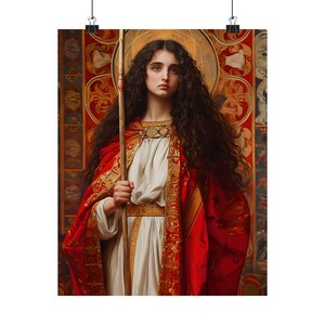 Saint Adela of Normandy - Sanctified Souls Print - Multiple Sizes ...