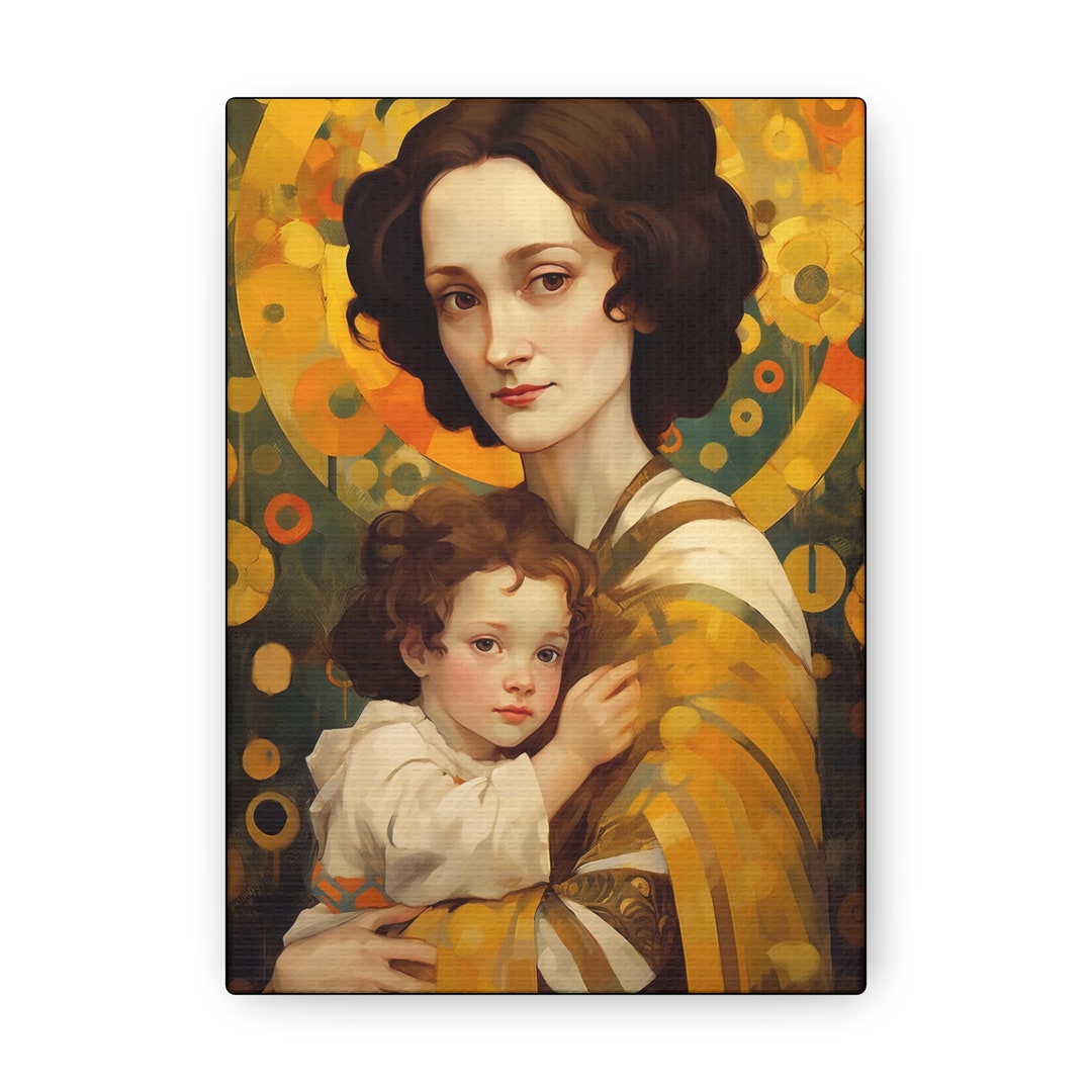 Saint Gianna Beretta Molla - Gallery Wrapped Canvas - Sanctified Souls ...