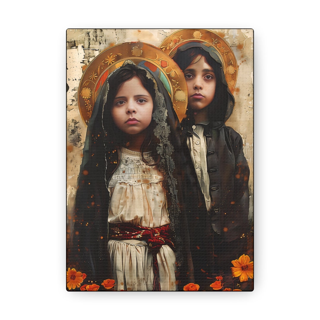 Saints Francisco and Jacinta Marto - Gallery Wrapped Canvas ...