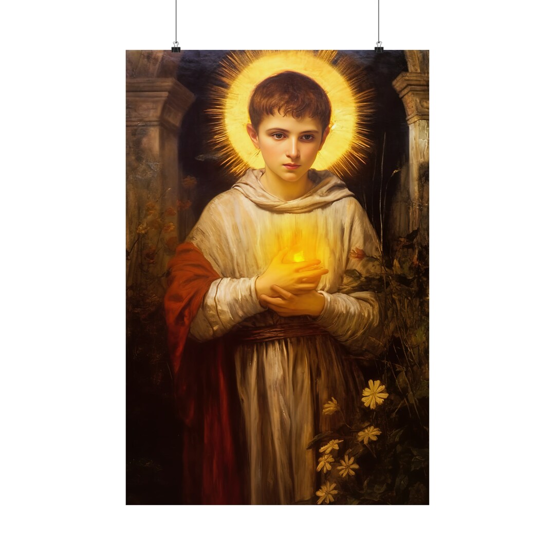 Saint Tarsicius / Tarcisius Print - Sanctified Souls Print - Multiple ...