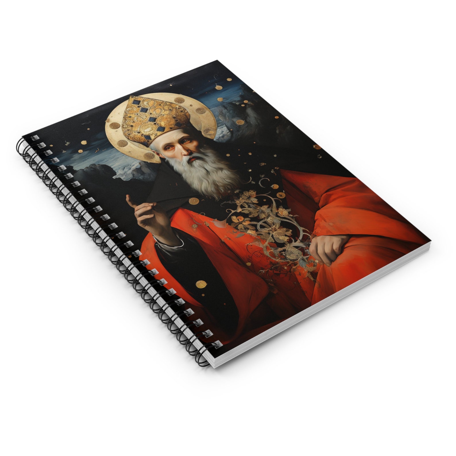 Saint Augustine of Hippo Journal - Sanctified Souls Art - Religious ...