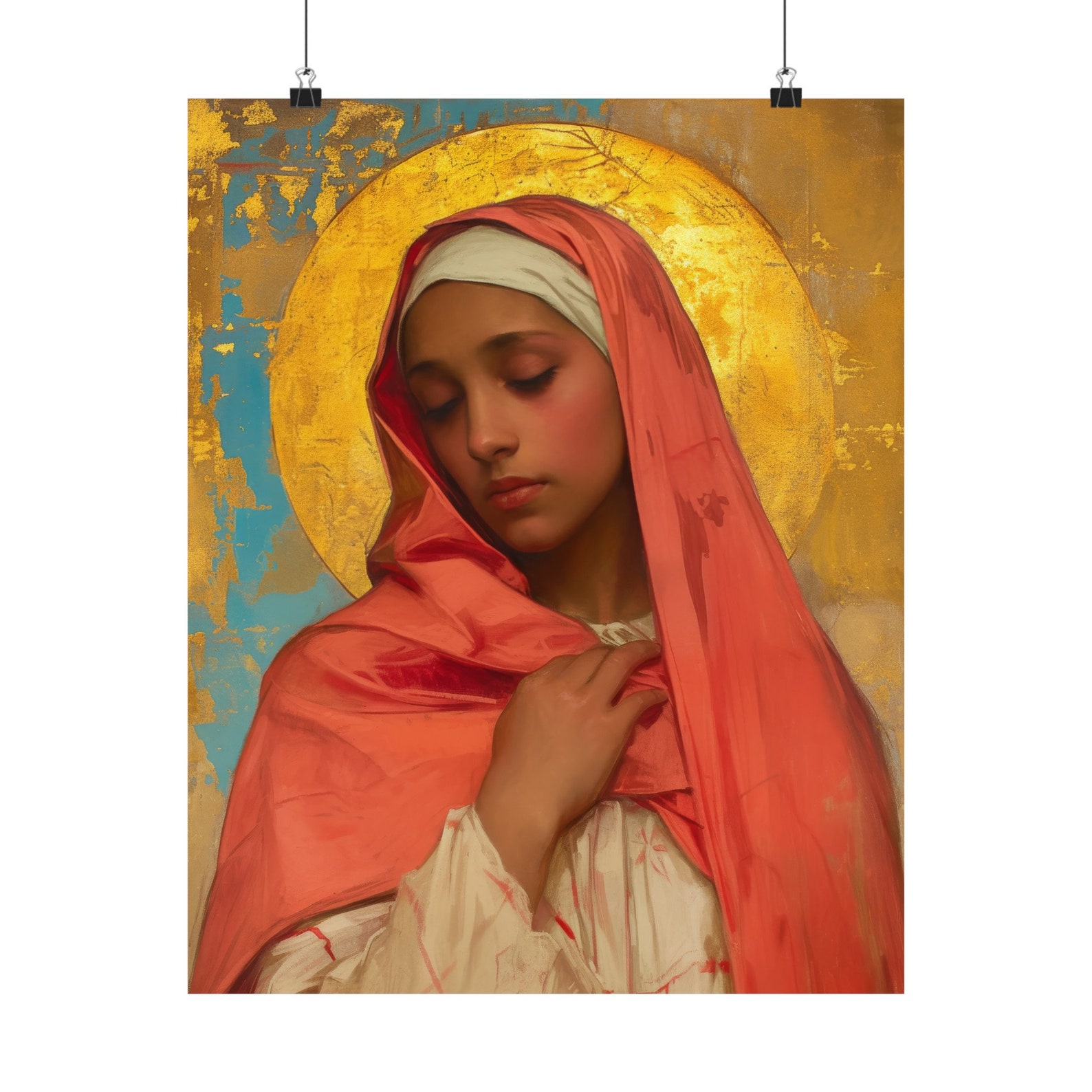Saint Lea of Rome - Sanctified Souls Print - Multiple Sizes - Premium ...