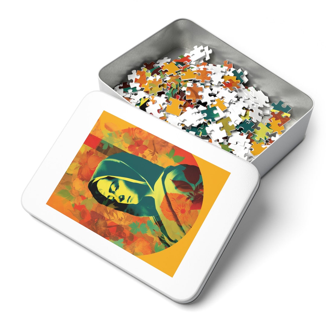 Mary the Blessed Virgin - Puzzle and Keepsake Tin - Religious Jigsaw ...