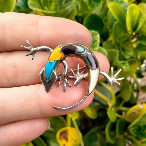 Lizard Brooch - Etsy