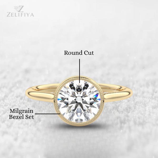 Milgrain Bezel - Etsy
