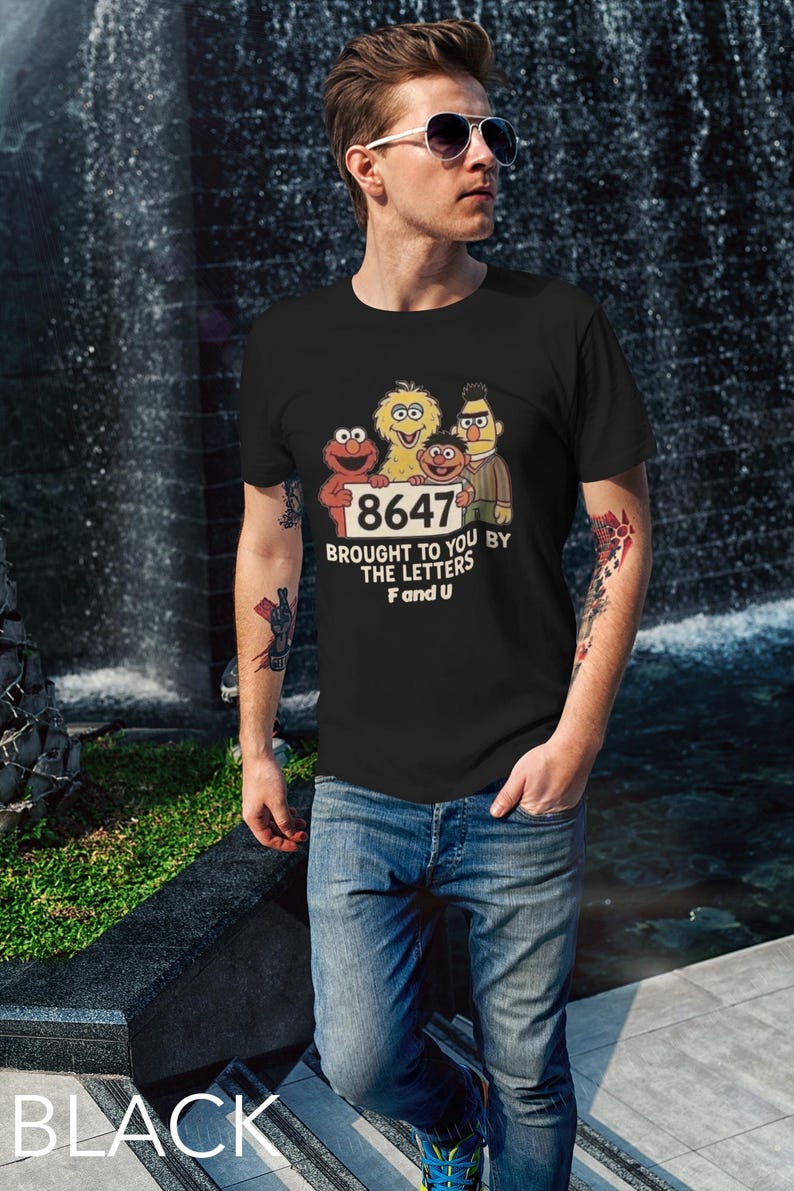 Anti Trump 8647 Sesame Street Style Unisex T-shirt, Protester Apparel ...