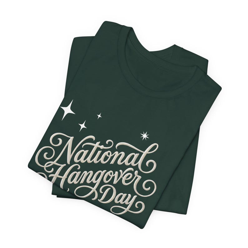 Happy National Hangover Day Shirt, New Year Day T-shirt, Beer Lover ...