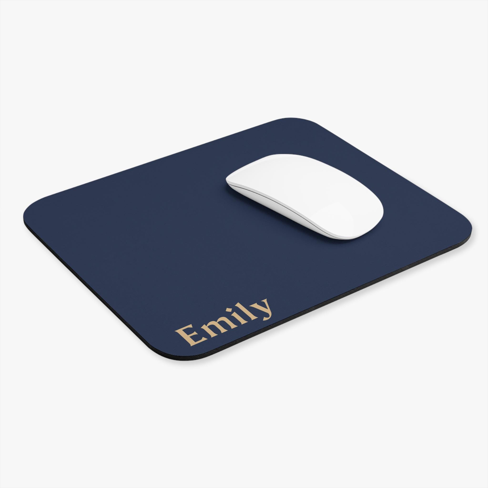 Personalized Office Decor Mouse Pad, Custom Text or Name Mouse Pad ...