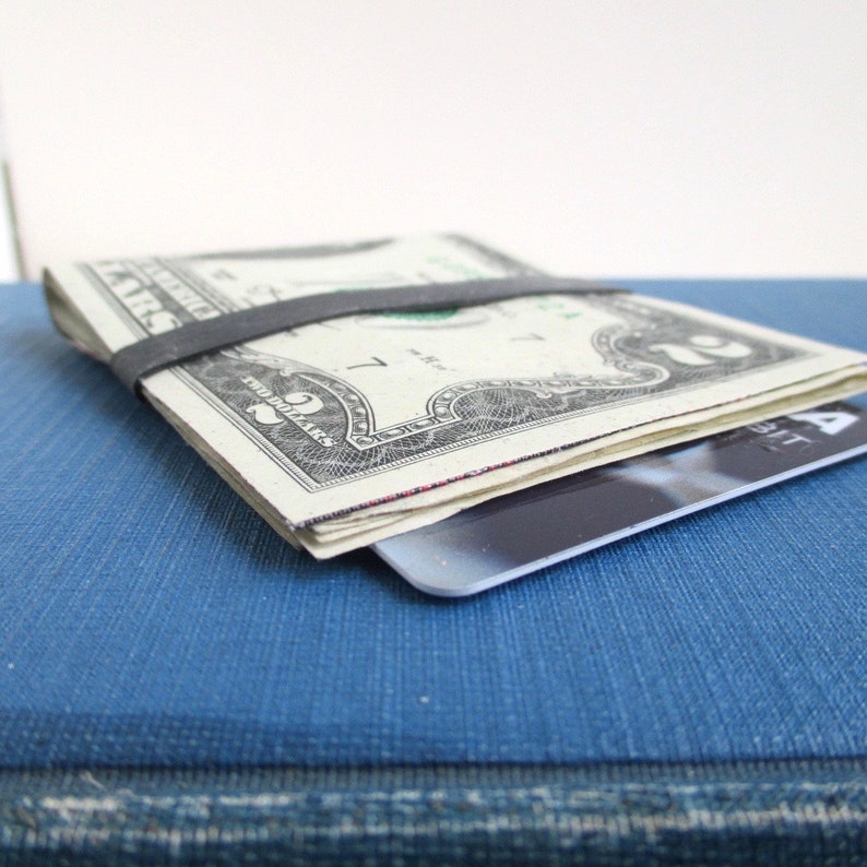 Extra Thin Reinforced 2 Dollar Bill Wallet - Genuine USA Two Dollar ...