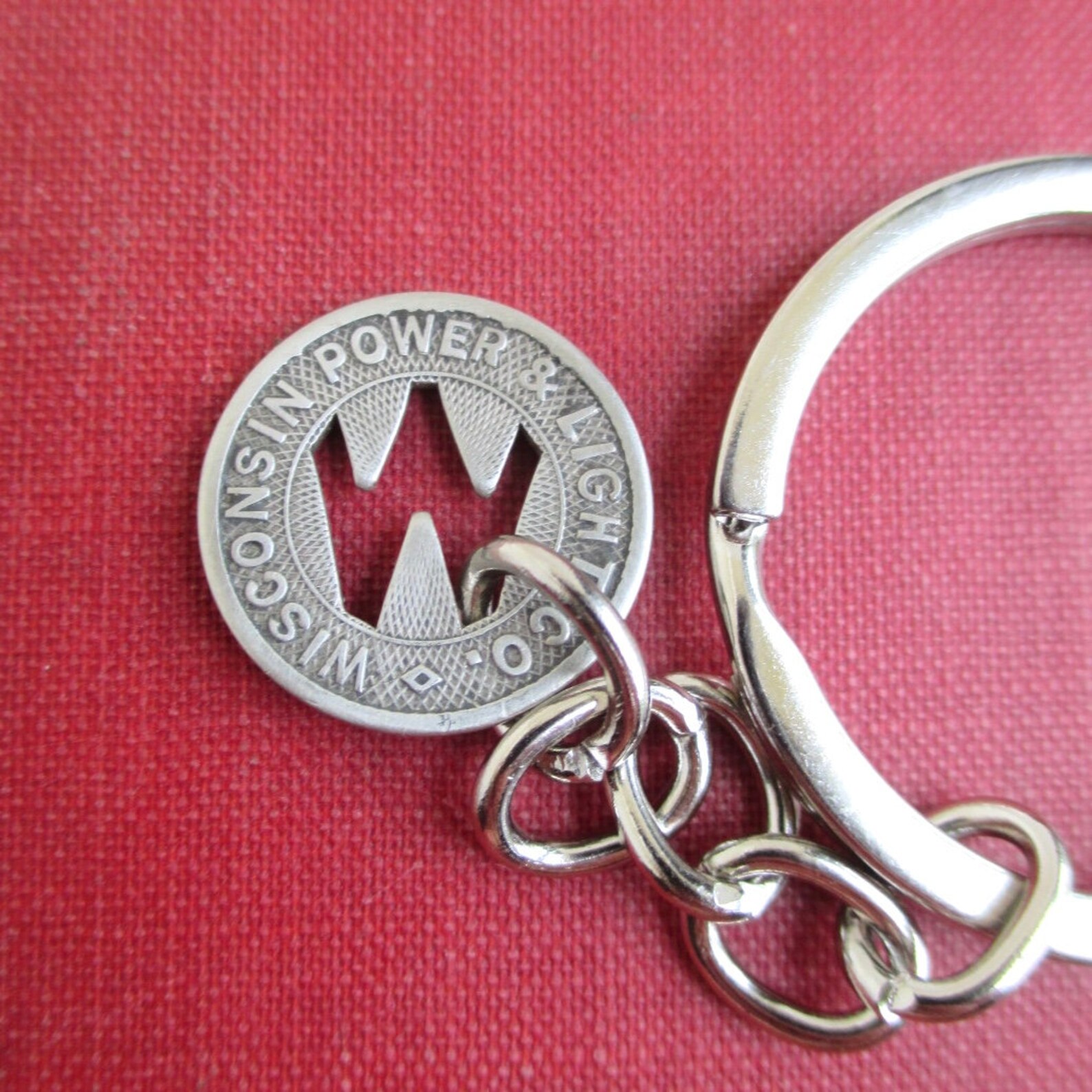 Wisconsin Power Transit Token Keychain Repurposed Vintage - Etsy