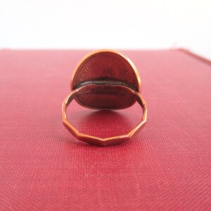 Canada Maple Leaf Penny Ring - Vintage Handmade, Repurposed Canadian ...