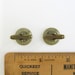 SEATTLE Transit Token Cuff Links Repurposed Vintage Solid Brass / Gold ...