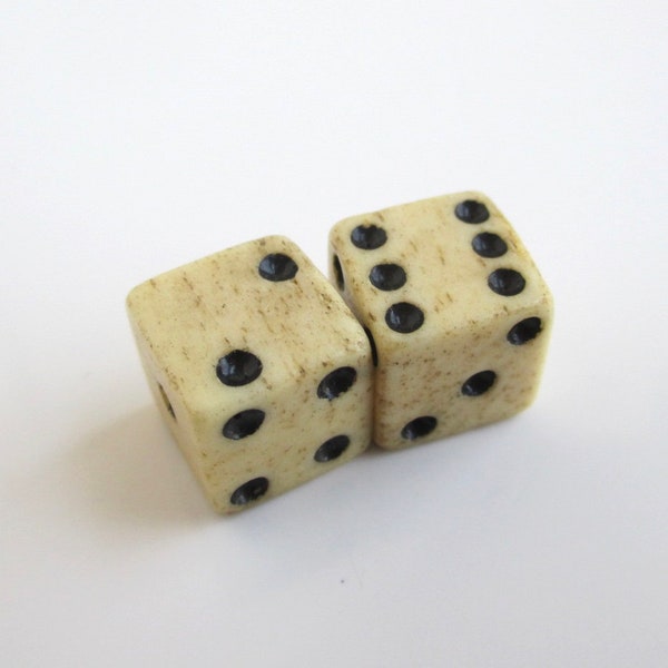 Bone Dice - Etsy