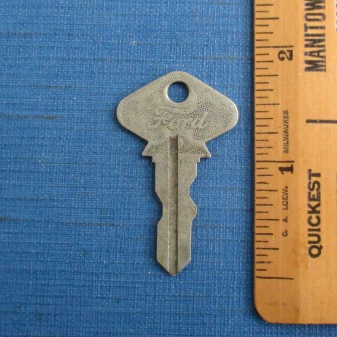 FORD Antique Model T or A Ignition Key 73 Vintage Key / Silver Tone - Etsy