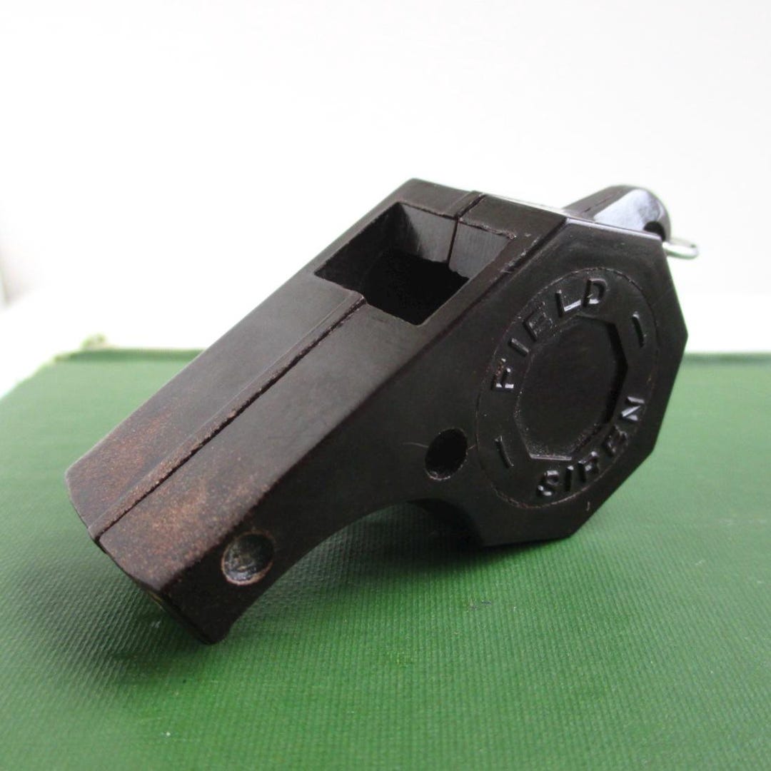 Field Siren Whistle - Vintage Mid Century Emergency / Sports Whistle ...