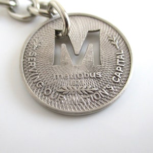 D.C. Metro Token Keychain Repurposed Vintage Nation's Capital Transit ...