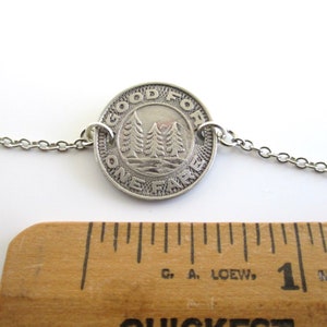 SEATTLE Transit Token Bracelet Repurposed Vintage 1940's | Etsy