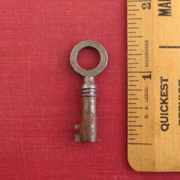 Antique Hollow Barrel Skeleton Key - Etsy