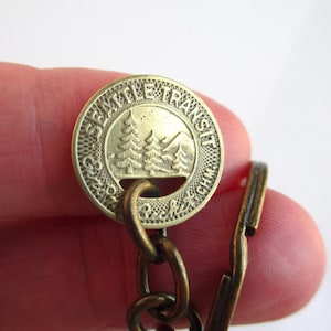 SEATTLE Transit Token Keychain - Repurposed Vintage 1940's Coin Key ...