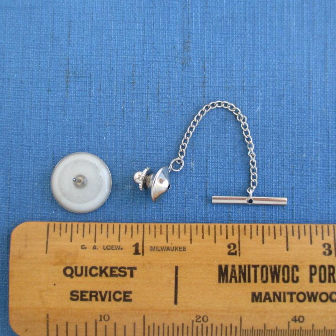 SEATTLE Tie Tack / Lapel Pin - Repurposed Vintage Transit Token ...