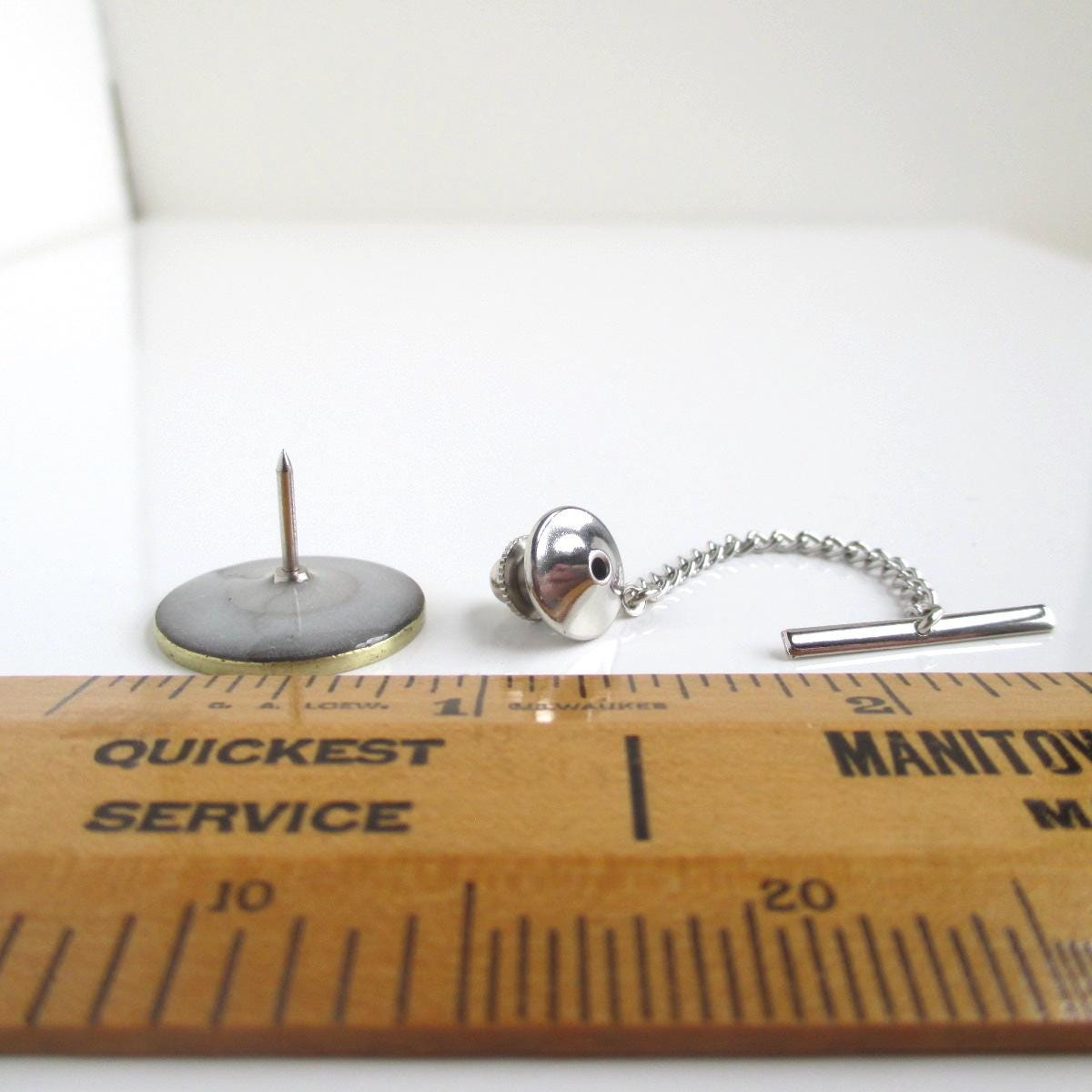PITTSBURGH Railways Token Tie Tack / Lapel Pin - Repurposed Vintage ...