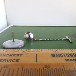 Buffalo Nickel Tie Tack / Lapel Pin Repurposed Vintage USA Coin Nice ...