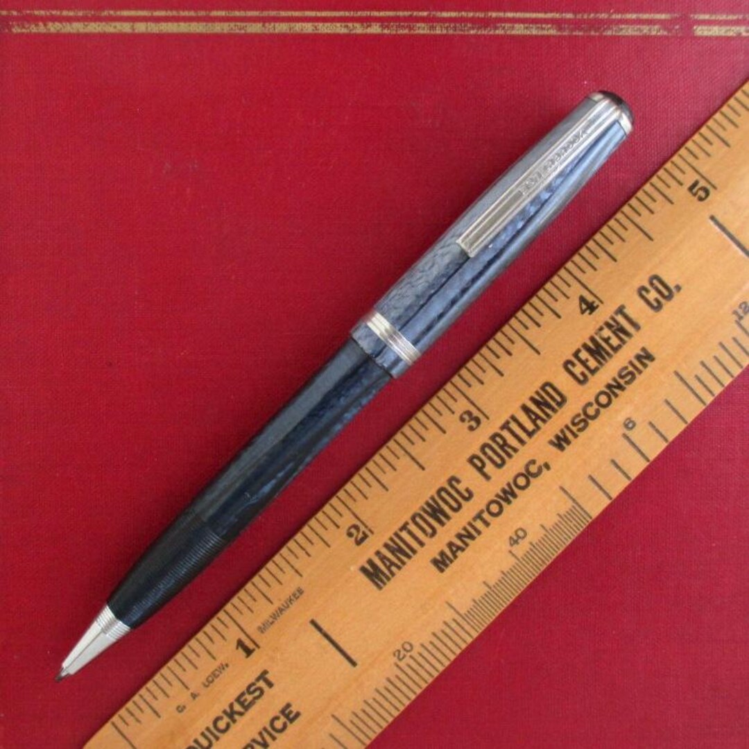 Blue Esterbrook Mechanical Pencil - Vintage, Marbled Blue Pearl ...