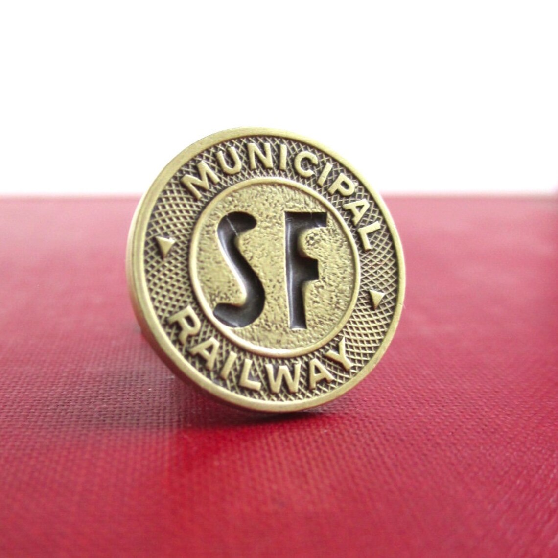 SF Tie Tack / Lapel Pin San Francisco Municipal Railway - Etsy