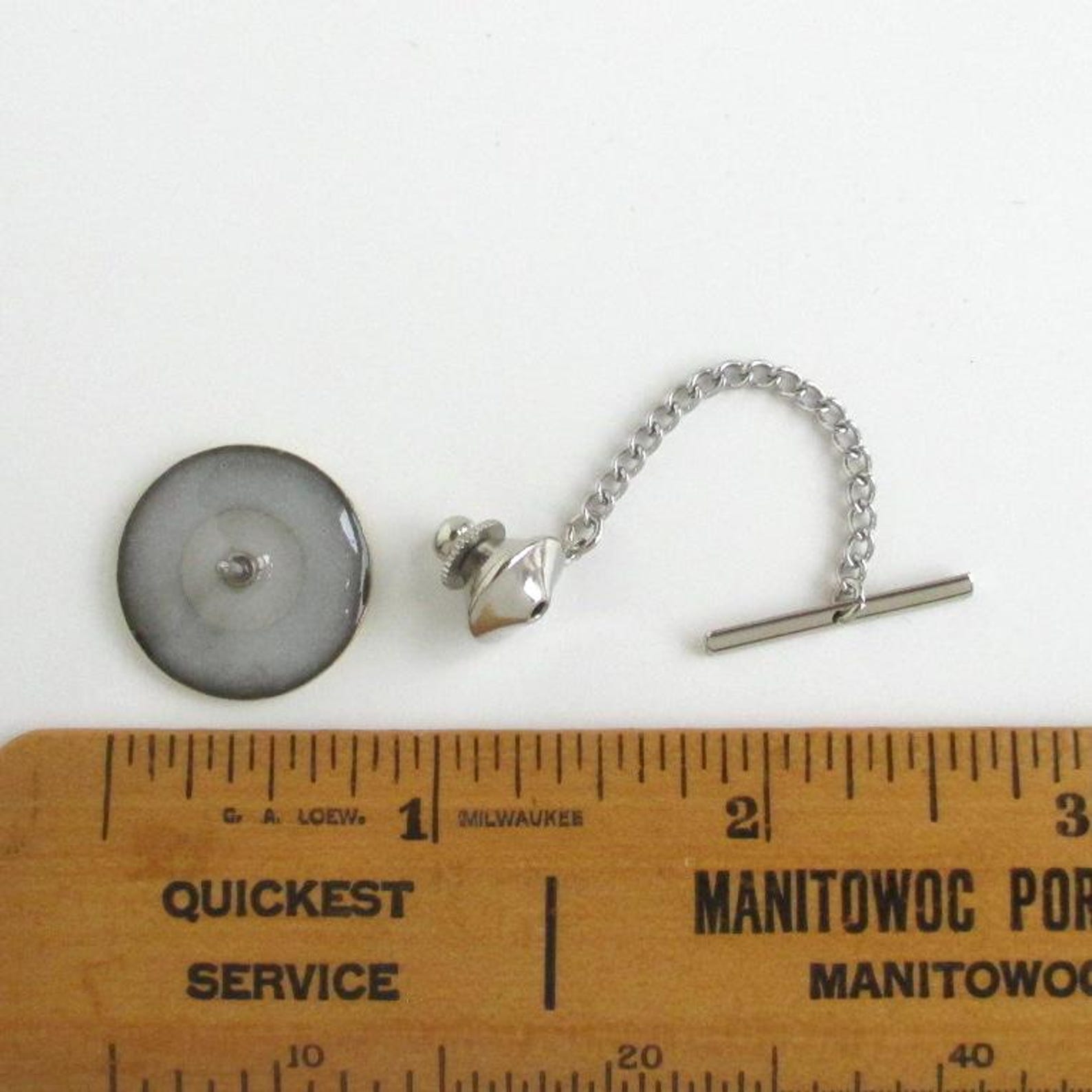 PITTSBURGH Railways Token Tie Tack / Lapel Pin - Repurposed Vintage ...
