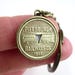 PITTSBURGH Railways Token Key Chain - Repurposed 1922 Vintage Gold Tone ...