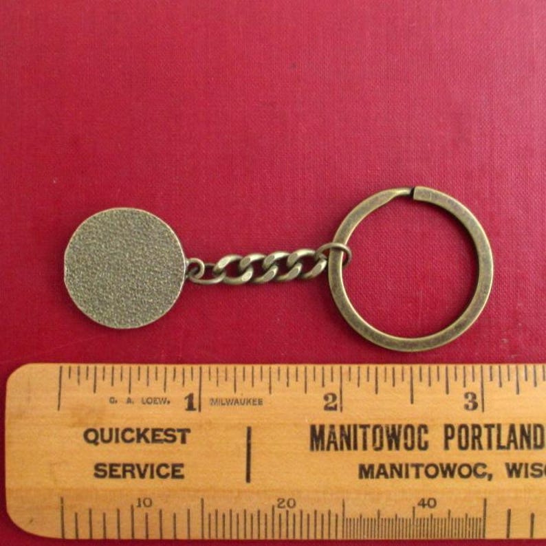 PITTSBURGH Railways Token Key Chain - Repurposed 1922 Vintage Gold Tone ...