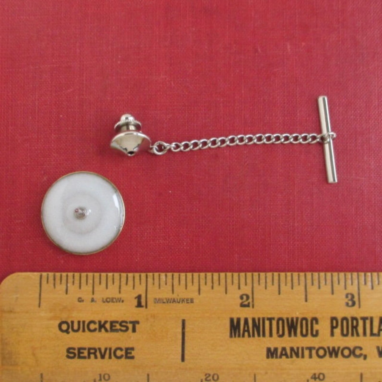 Boston T Tie Tack / Lapel Pin Repurposed Vintage Transit | Etsy