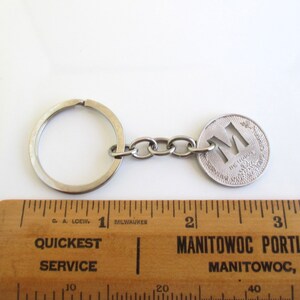 D.C. Metro Token Keychain Repurposed Vintage Nation's - Etsy