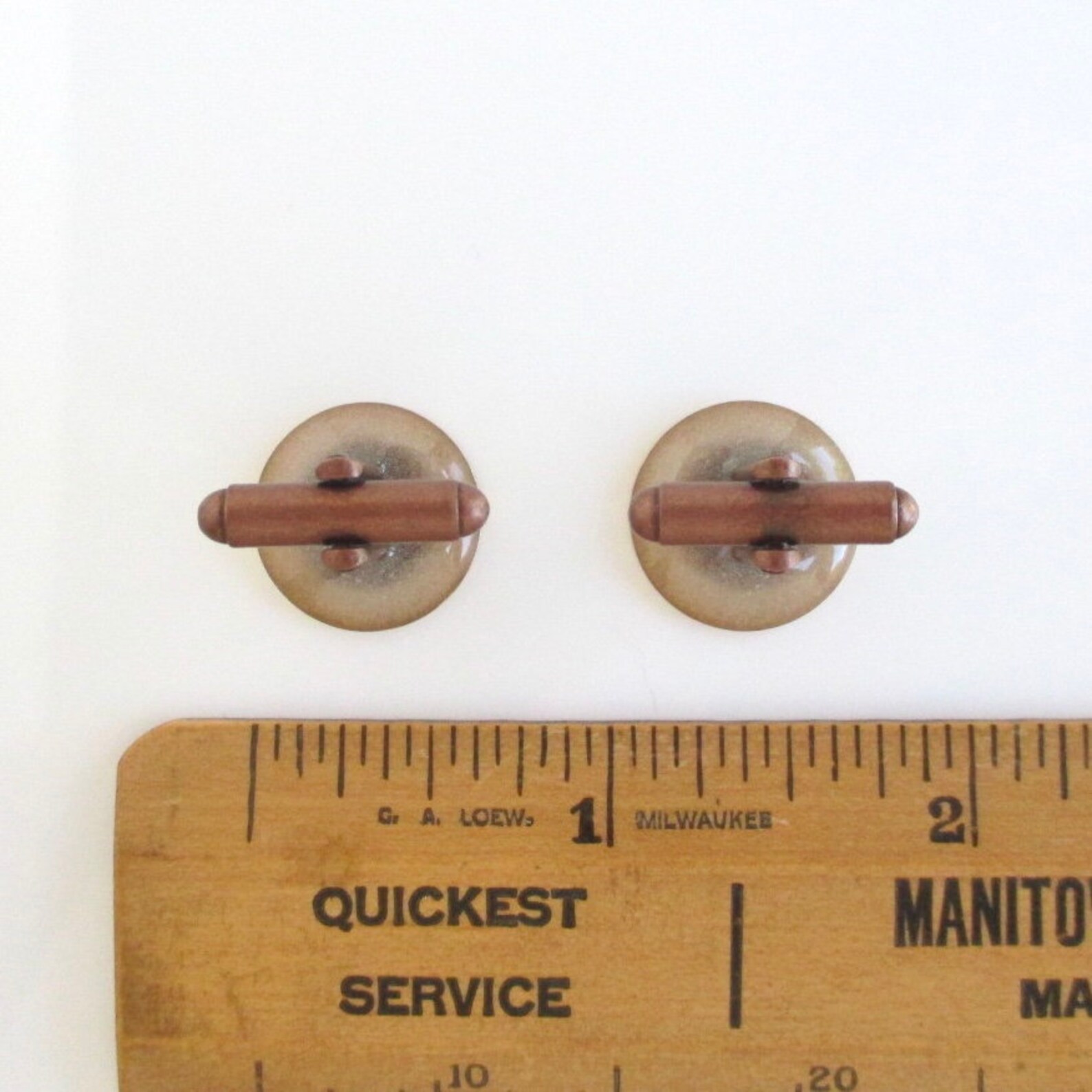 Colorado Springs Transit Token Cuff Links Repurposed Vintage | Etsy