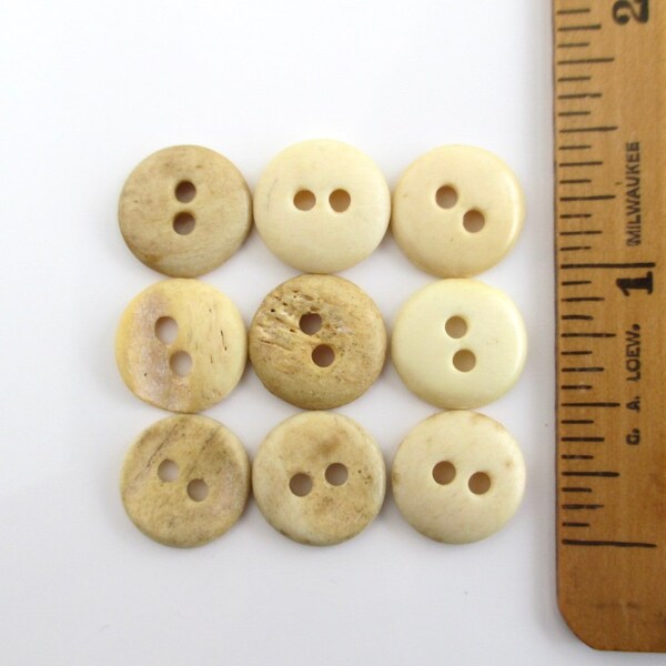 Bone Buttons - Etsy