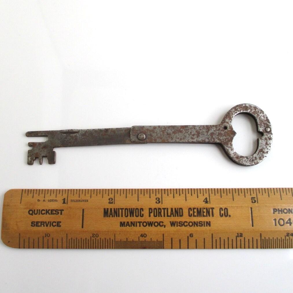 Home & Hobby vintage skeleton folding key Home Improvement etna.com.pe