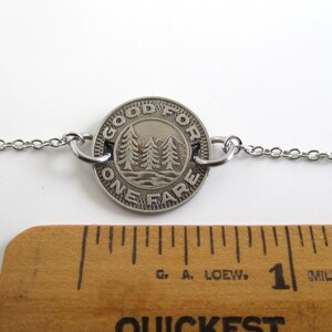 SEATTLE Transit Token Bracelet Repurposed Vintage 1940's - Etsy