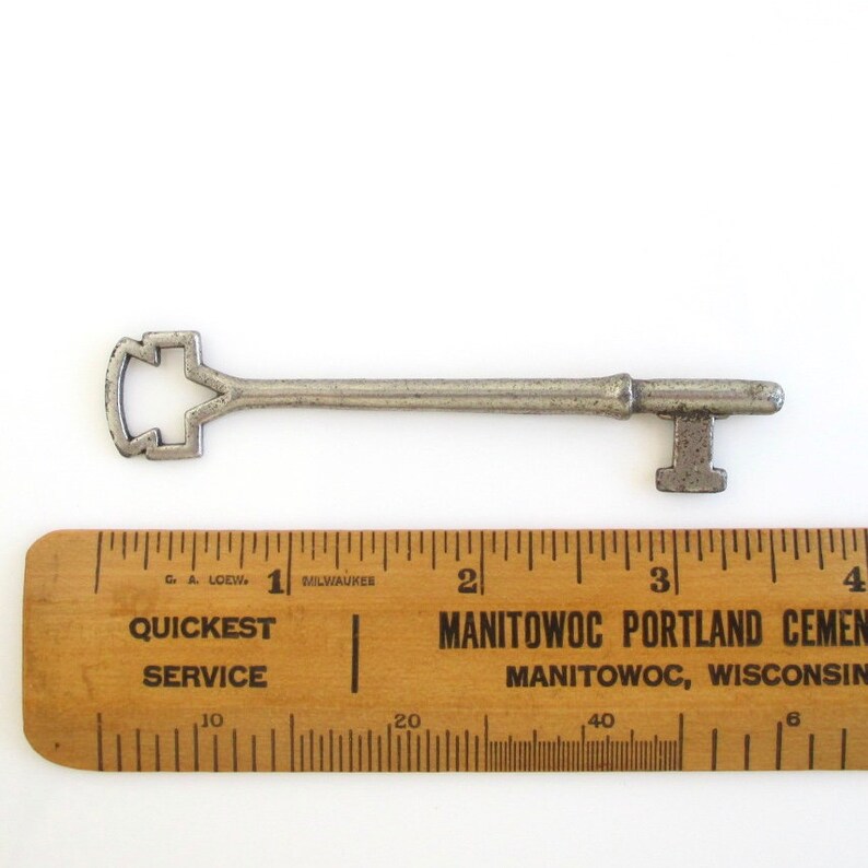 Keen Kutter Skeleton Key Vintage 3 1/2 Long Silver - Etsy