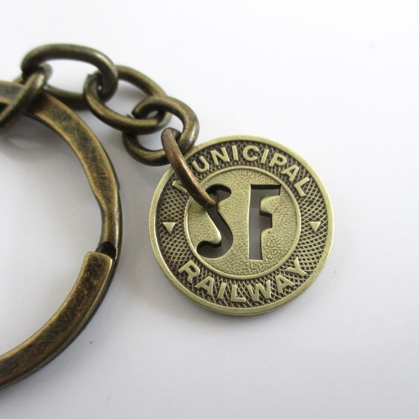 San Francisco Key Chain - Etsy