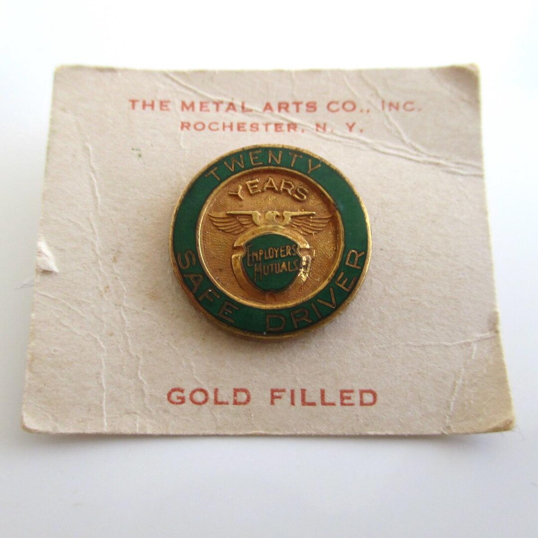 10K Gold Filled Lapel Pin / Screw Back Stud Button - Vintage Unused on ...