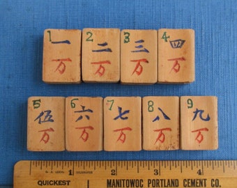 Bamboo Mahjong Set - Etsy