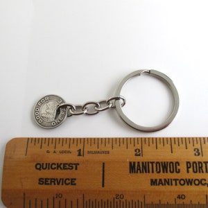 SEATTLE Transit Token Keychain Repurposed Vintage 1940's Coin Key Chain ...
