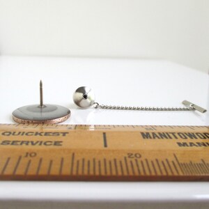 Bee & Flower Coin Tie Tack / Lapel Pin Repurposed Vintage - Etsy