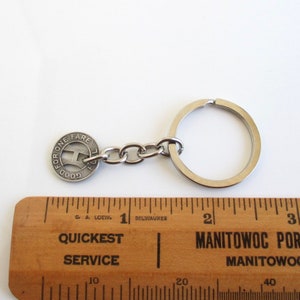 HOUSTON Transit Token Keychain - Repurposed Vintage Coin Key Chain ...