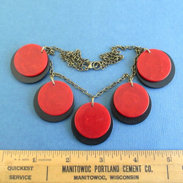 Bakelite Necklace - Etsy