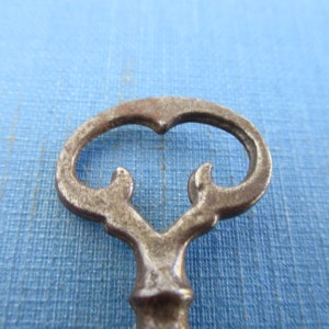 Gothic Top Antique Skeleton Key Vintage Hollow Barrel, 2 5/8 Long dark ...