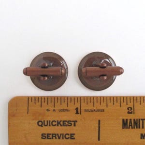 Razorback Wild Hog Coin Cuff Links - Repurposed Vintage Solid Bronze ...