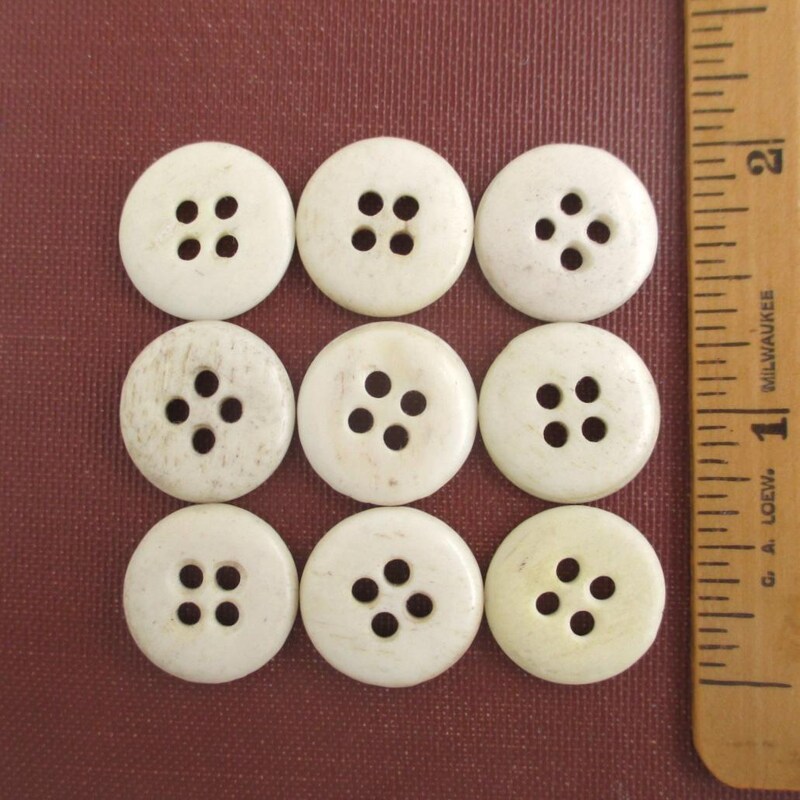 Large Antique Buttons - Etsy